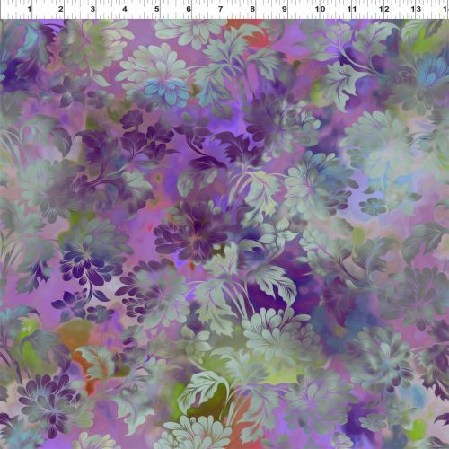 Diaphanous Digitally Printed Fabric by Jason Yenter Trellis Gossamer Fabric