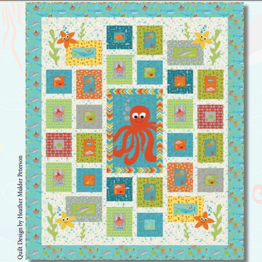 Big Splash Quilt Kit - The Oz Material Girls Australia