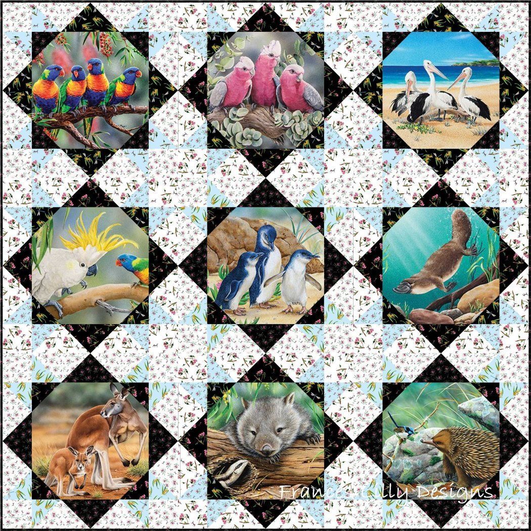 Wildlife Art Animal Panels designed by Natalie Jane Parker for Devonstone